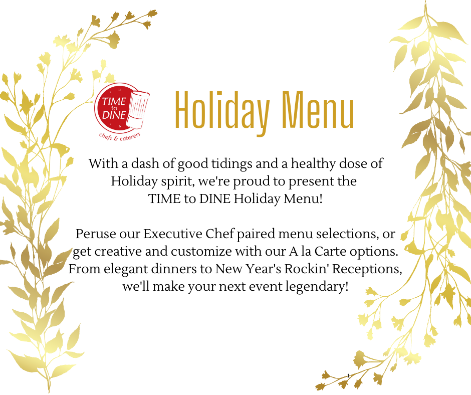 Seasonal Specials – Time to Dine
